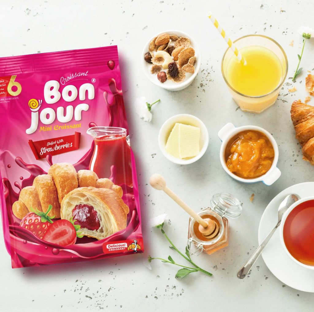 FAEL DESIGN Studio | Bon jour Croissant Packaging Design